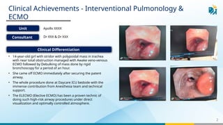 Clinical Achievements - Interventional Pulmonology & ECMO_ Sample (1).pptx