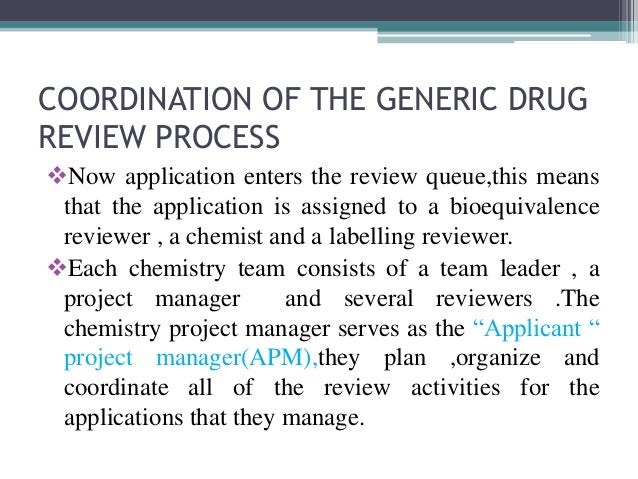 ANDA regulatory approval process