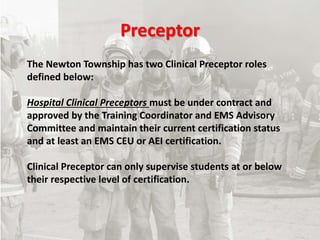 Clinical agreement preceptor orientation | PPT