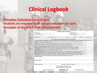 Clinical agreement preceptor orientation | PPT