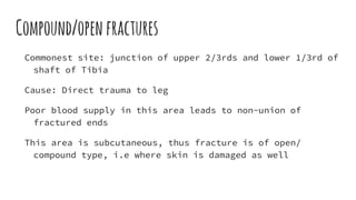 Clinical anatomy of leg | PPTX