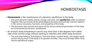 Clinical Anatomy and Physiology for Veterinary Science: Chapter One | PPTX