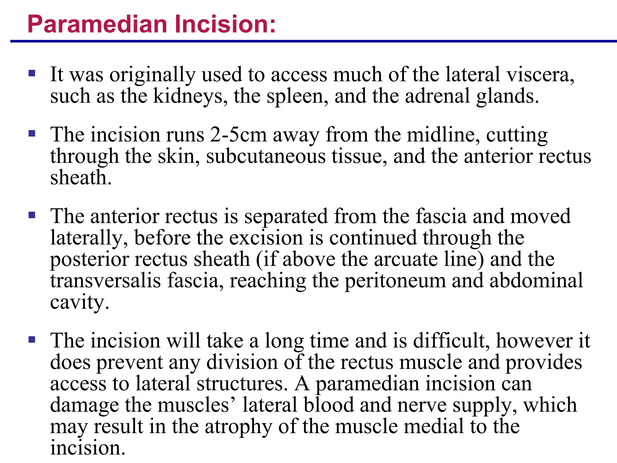 Clinical anatomy of abdominal wall and pelvic wall | PPT