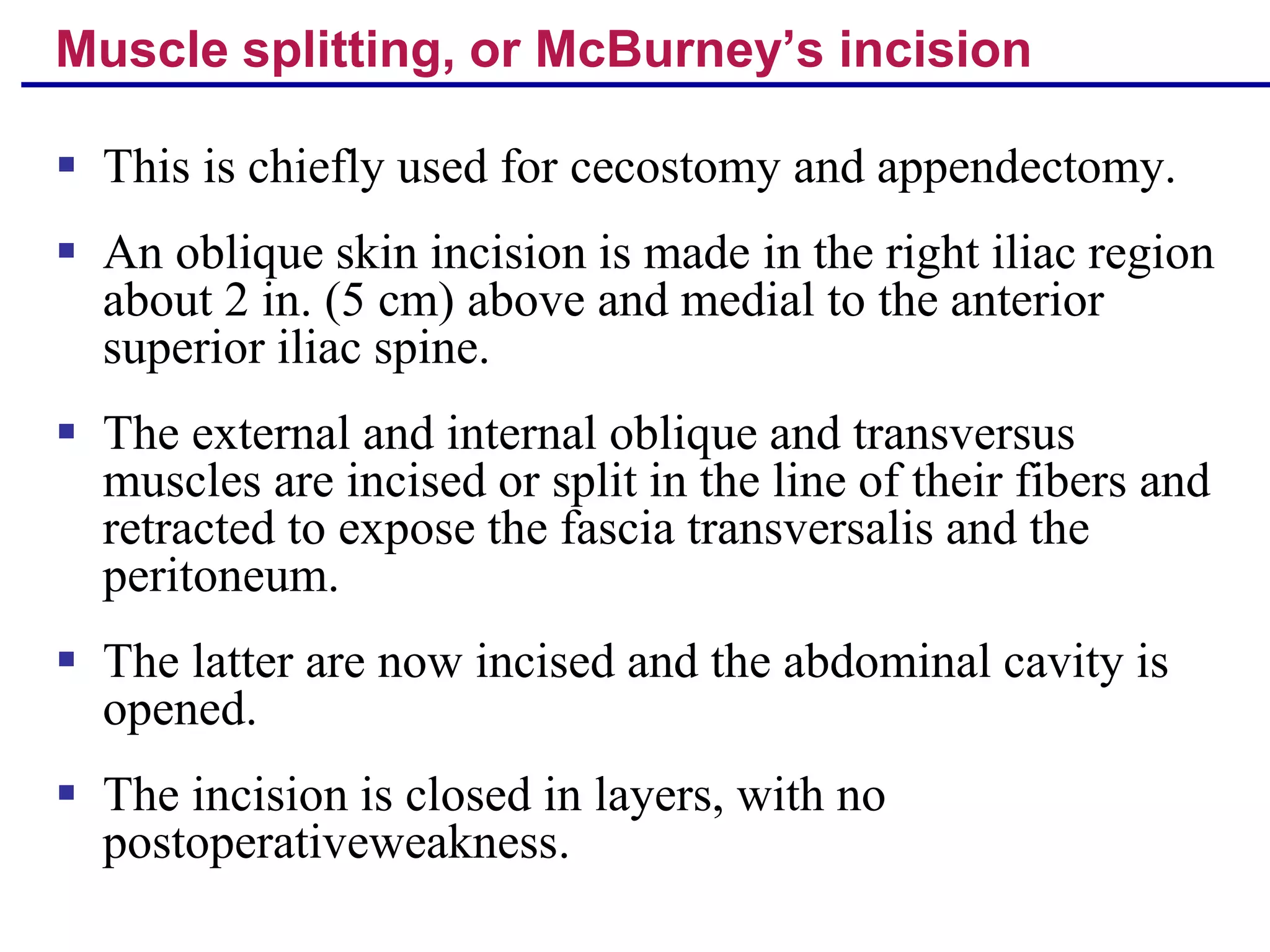 Clinical anatomy of abdominal wall and pelvic wall | PPT