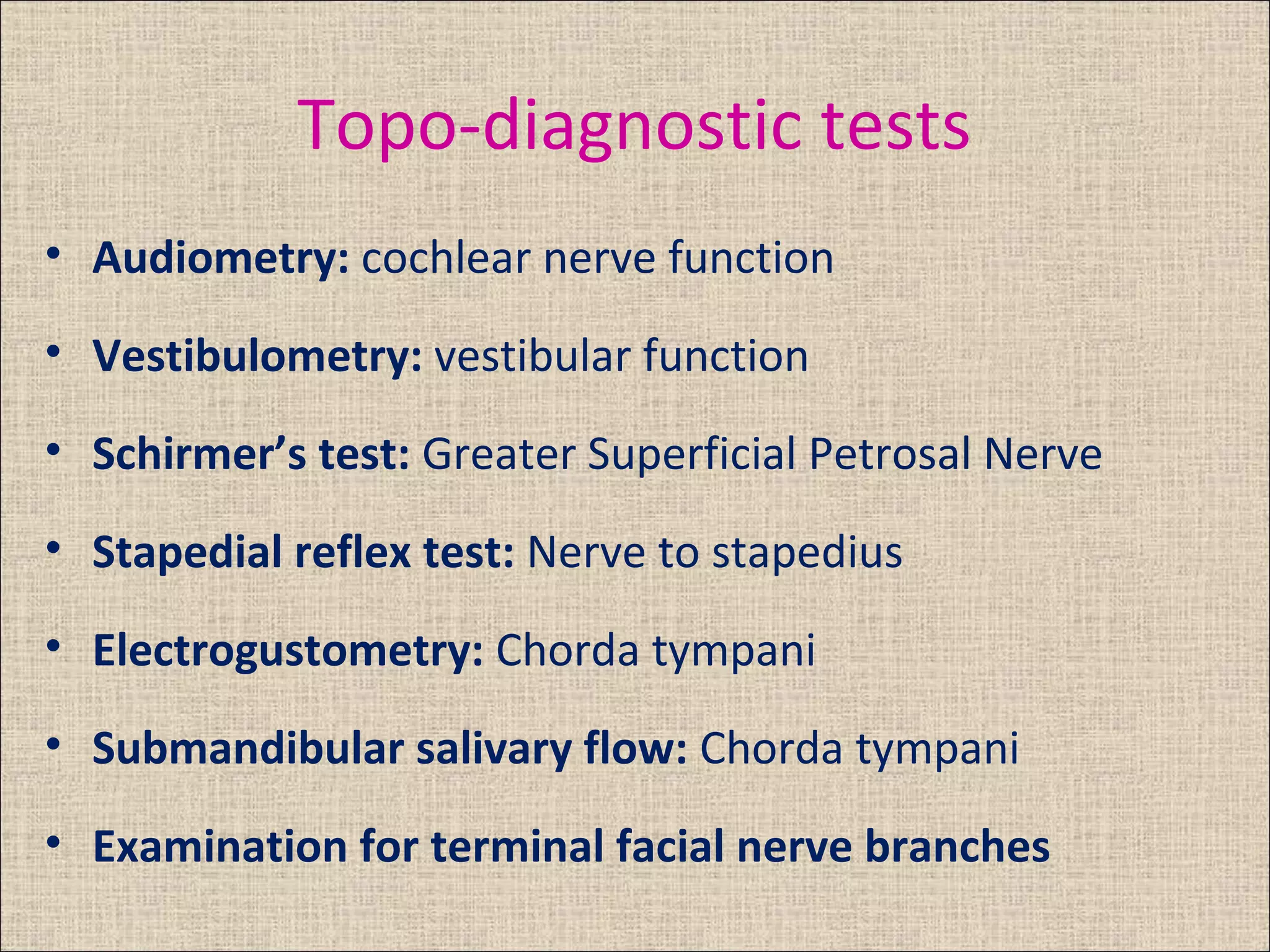 Clinical anatomy of facial nerve and facial nerve palsy | PPT
