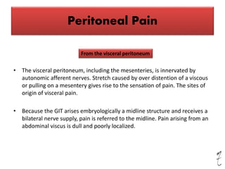 Clinical anatomy of peritoneum | PPTX