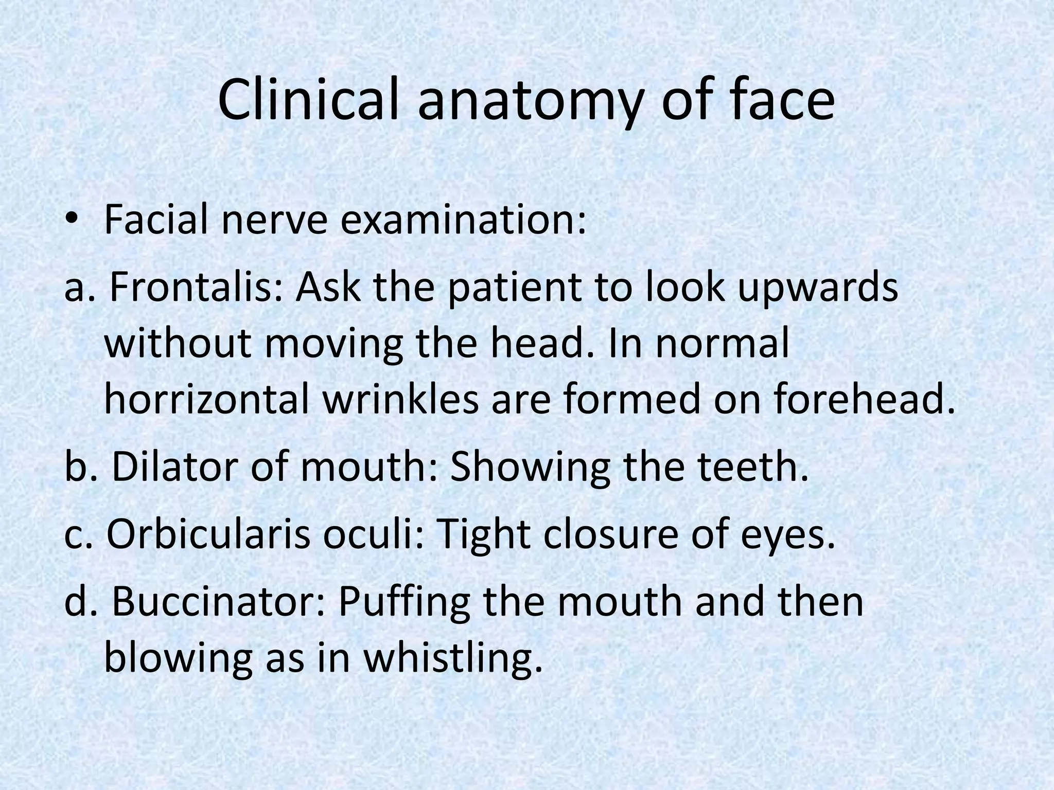 Clinical anatomy of posterior triangle of neck and face | PPTX