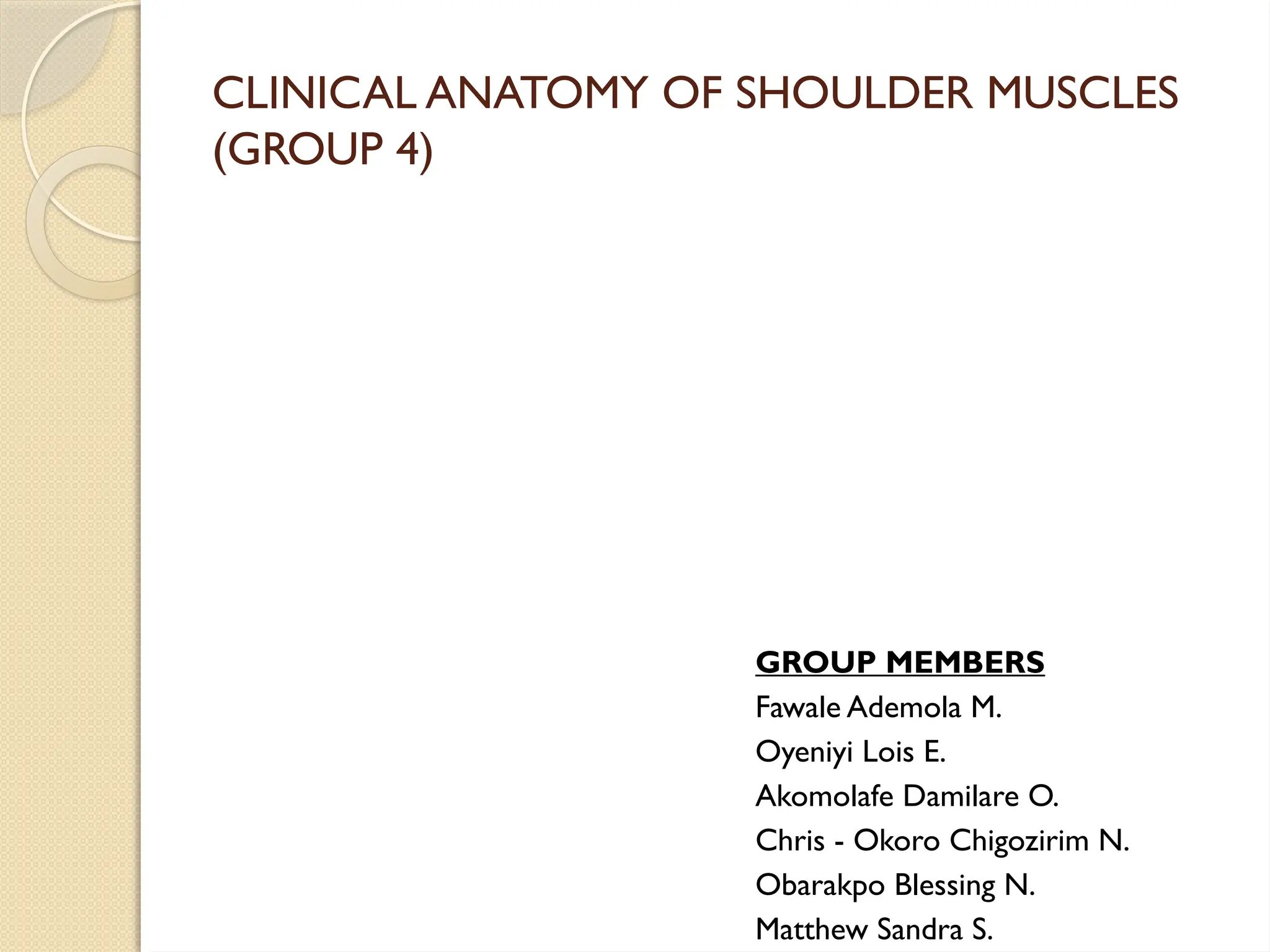 Clinical Anatomy of Shoulder Muscles.pptx