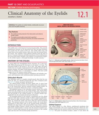 Clinical anatomy of the eyelids | PDF