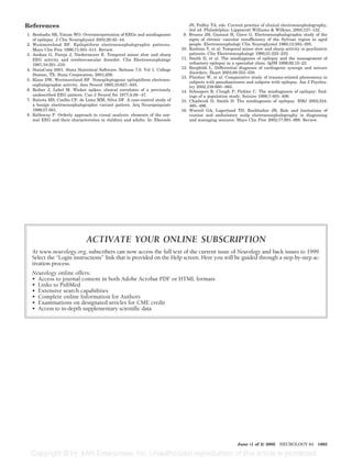 Clinical and eeg features of patients with eeg wicket rhythms ...