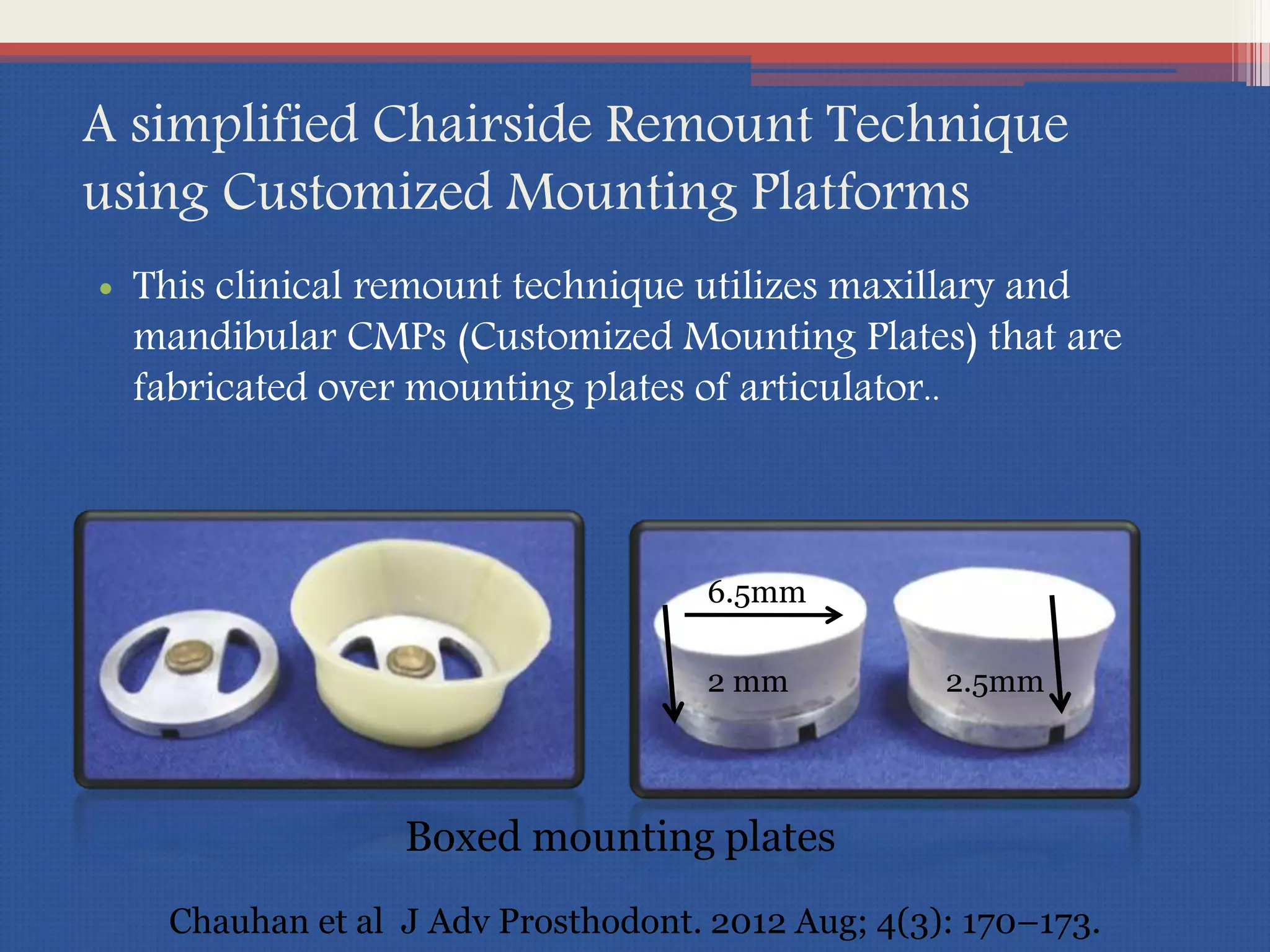Clinical and laboratory remoutning | PPTX