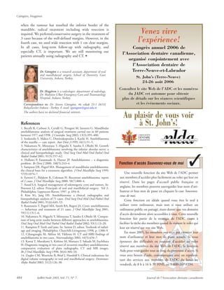 Clinical and radiologic behaviour of ameloblastoma in 4 cases | PDF