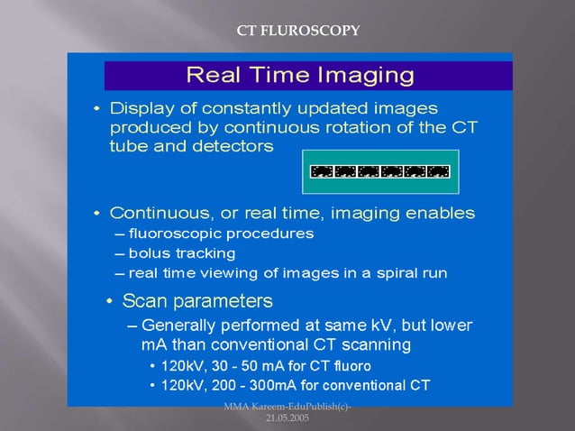 Clinical application of helical ct scan in husm edu publish-mma kareem ...