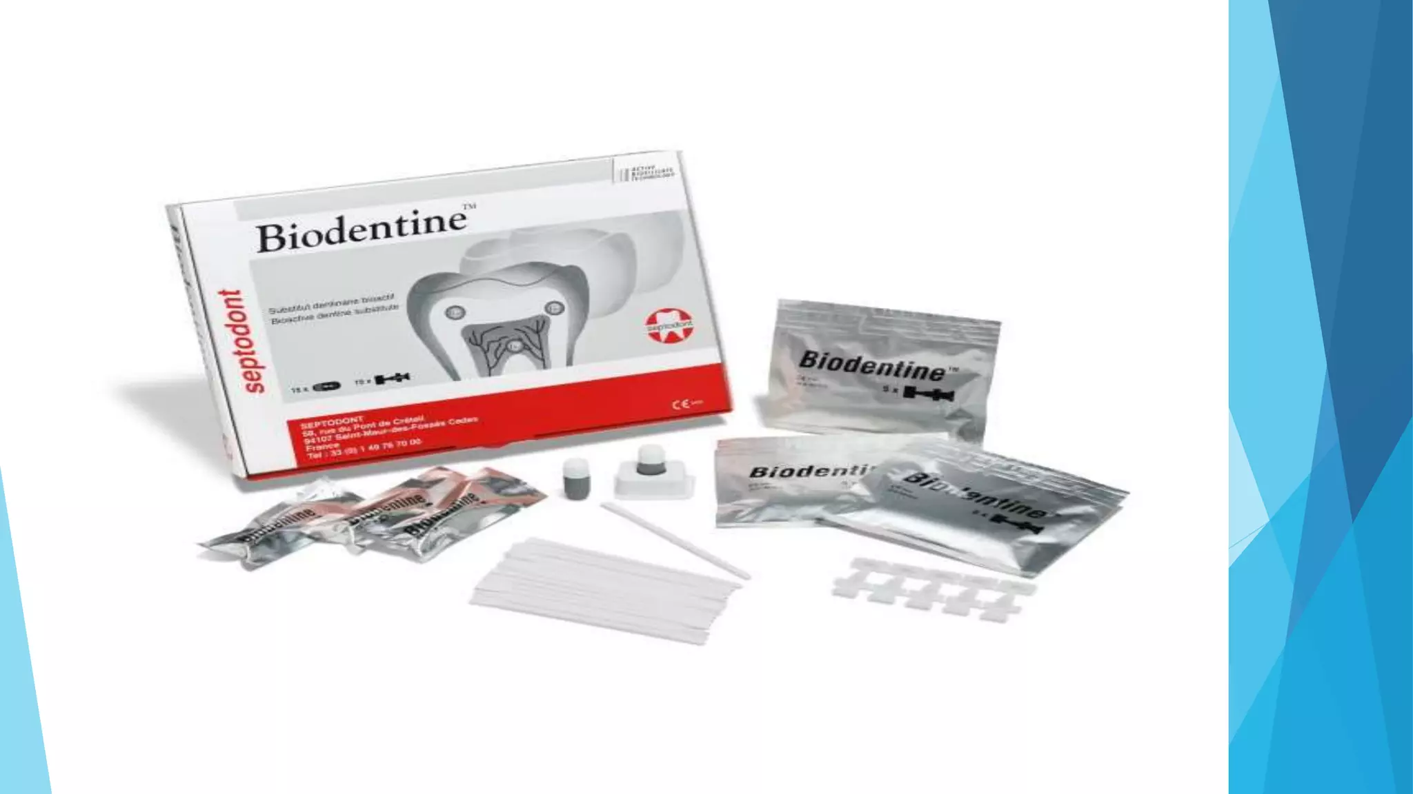 Clinical applications of biodentine in pediatric dentistry | PPTX