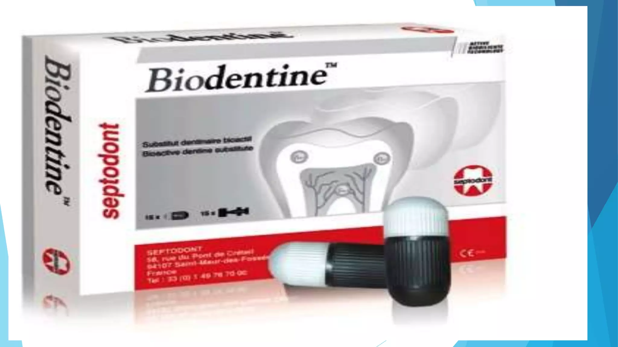 Clinical applications of biodentine in pediatric dentistry | PPTX