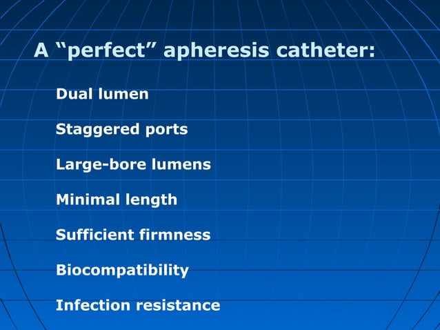 Clinical Applications Of Therapeutic Apheresis | PPT | Blood Disorders ...