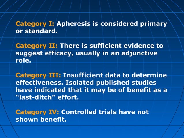 Clinical Applications Of Therapeutic Apheresis | PPT | Blood Disorders ...