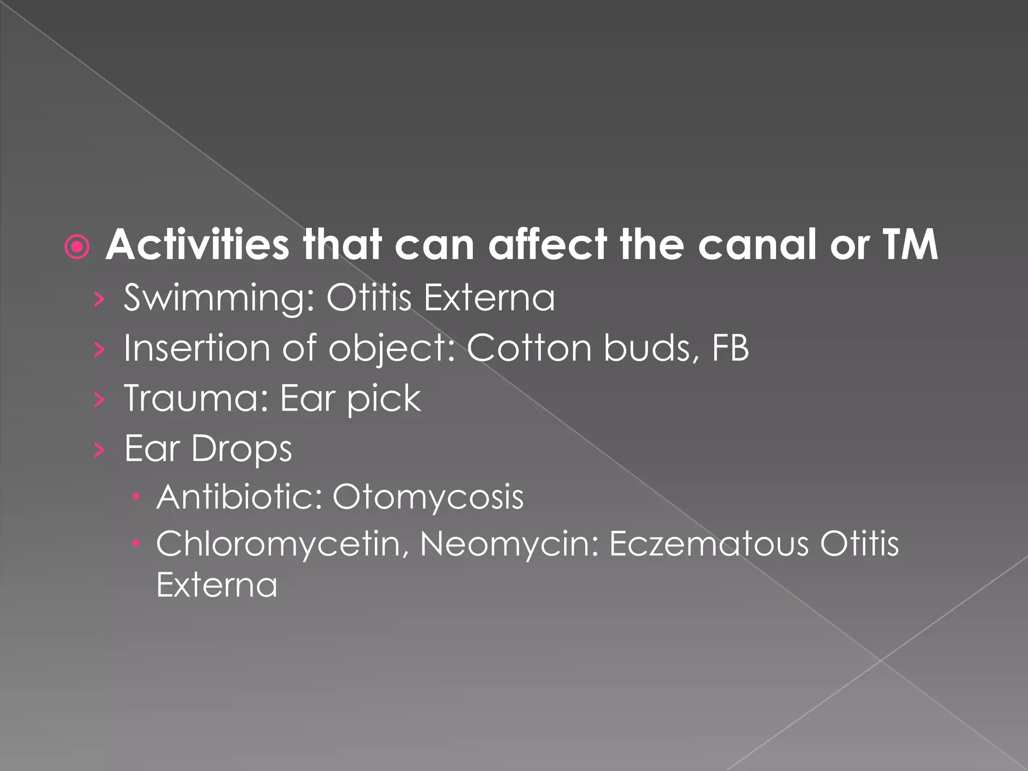 Clinical Approach and Investigations of Ear Discharge | PPTX