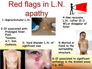 Clinical approach fever +lymphadenopathy | PPTX