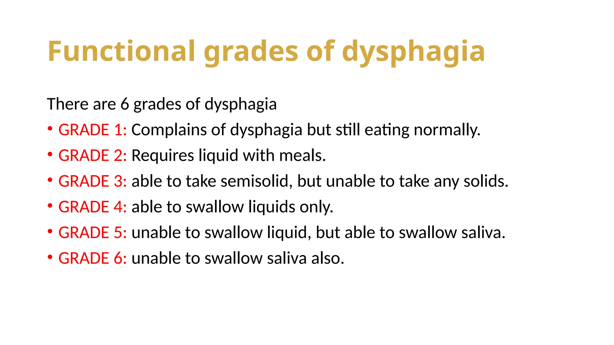 Clinical approach for Dysphagia .pptx (dysphagia) | PPTX