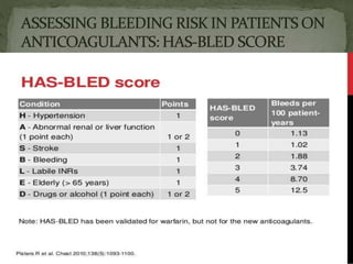Clinical approach to anticoagulation | PPTX