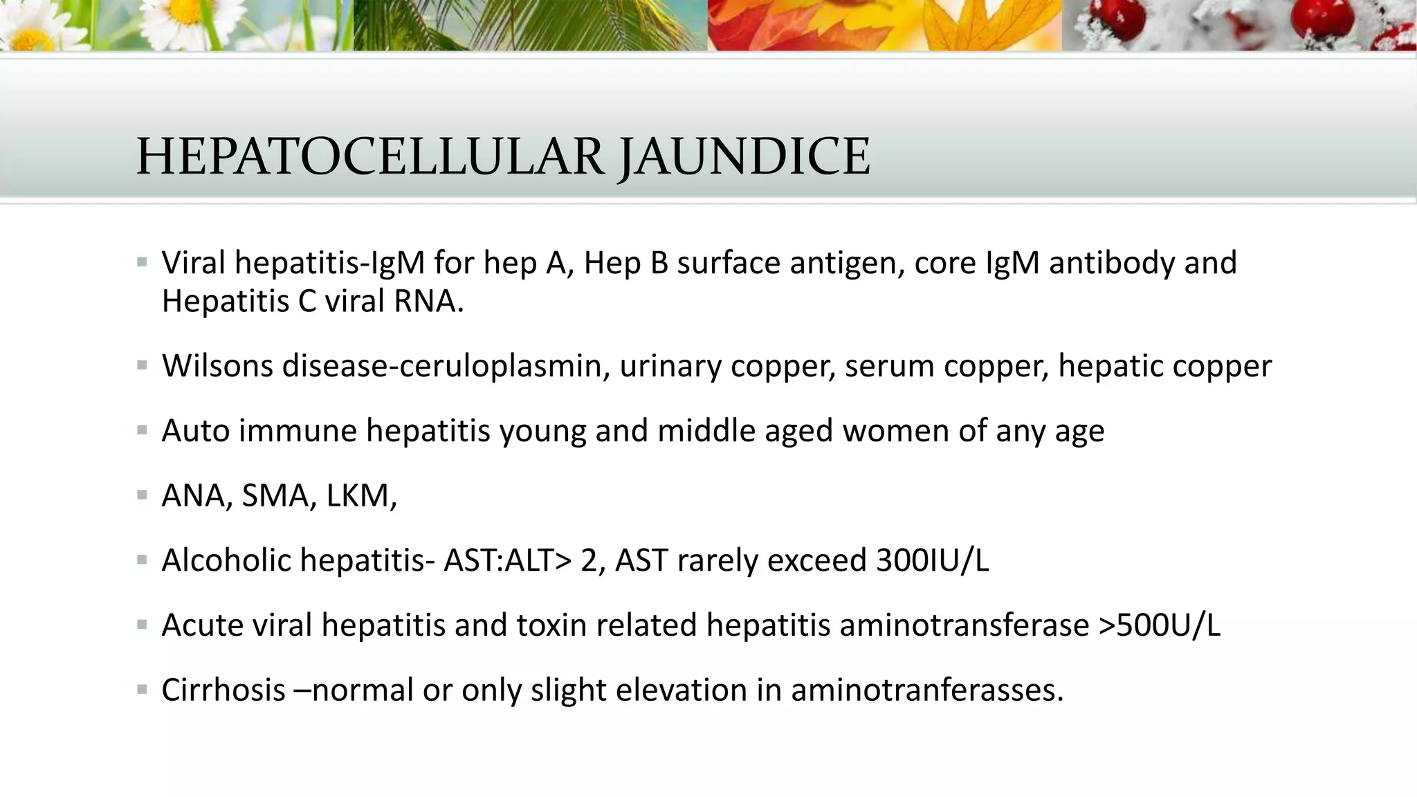 Clinical approach to jaundice | PPTX