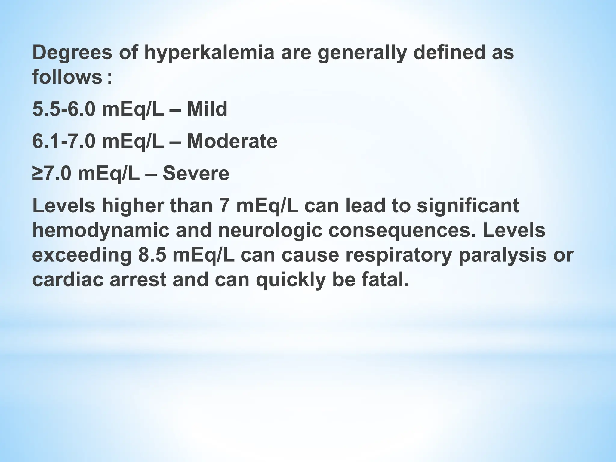 Clinical approach to patient with Hyperkalemia | PPT