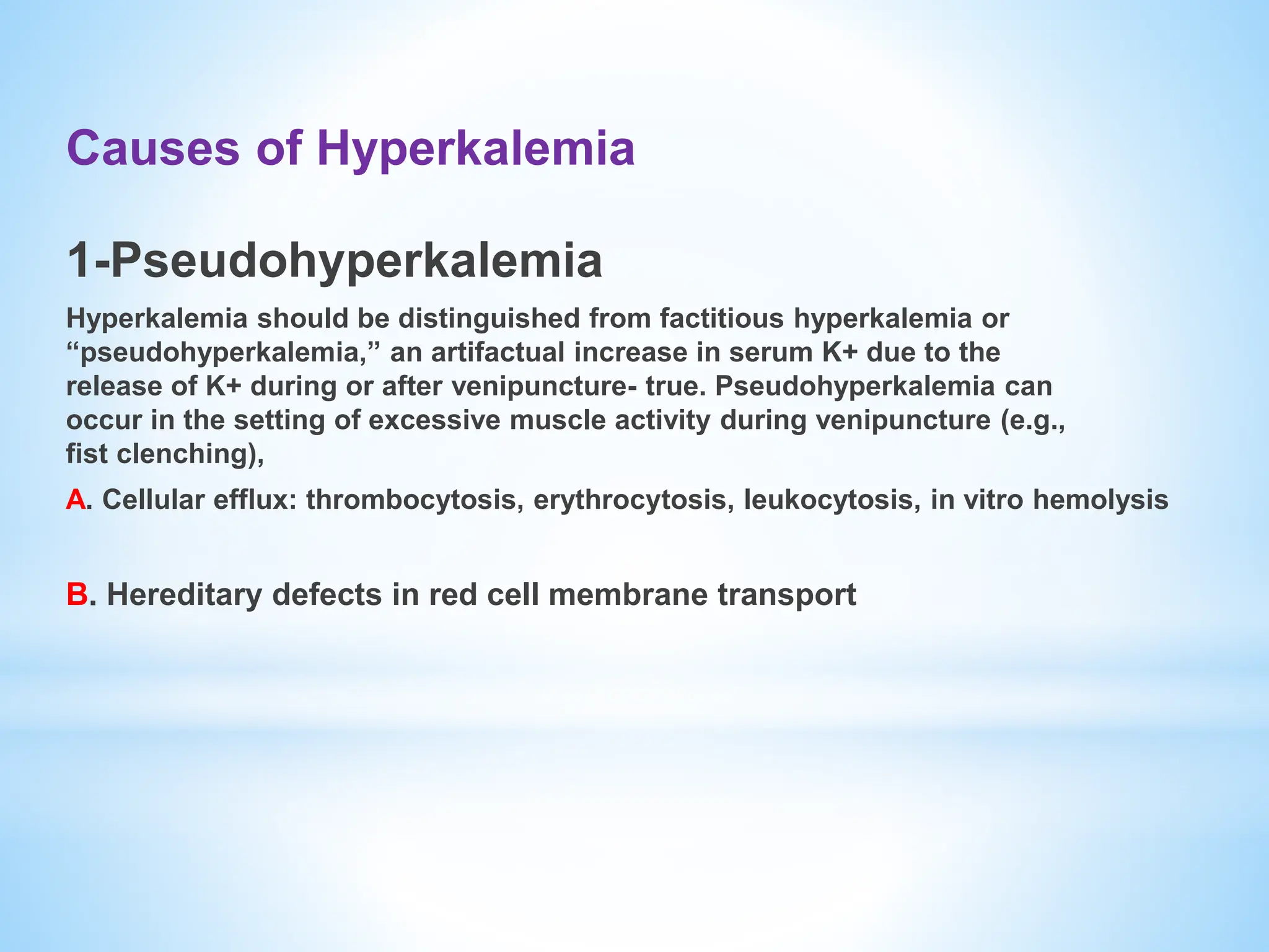 Clinical approach to patient with Hyperkalemia | PPT