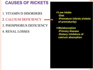 Clinical approach to rickets with special reference to renal rickets ...