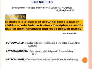 Clinical approach to rickets with special reference to renal rickets ...