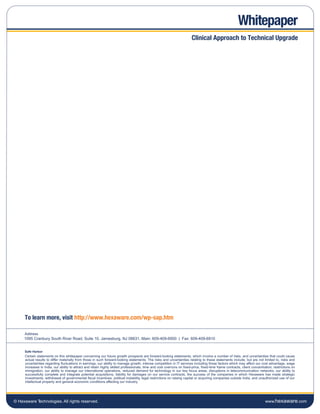 Clinical approach to technical upgrade | PDF