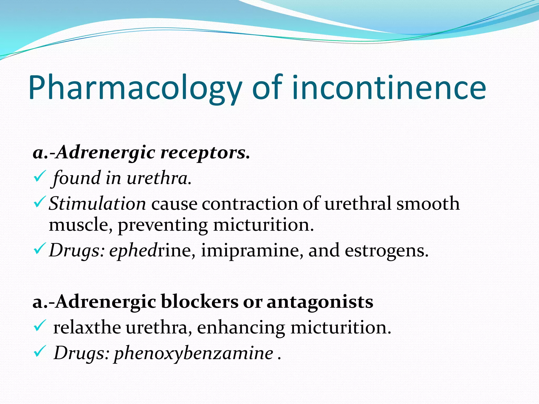 Clinical approach to urinary incontinence | PPTX
