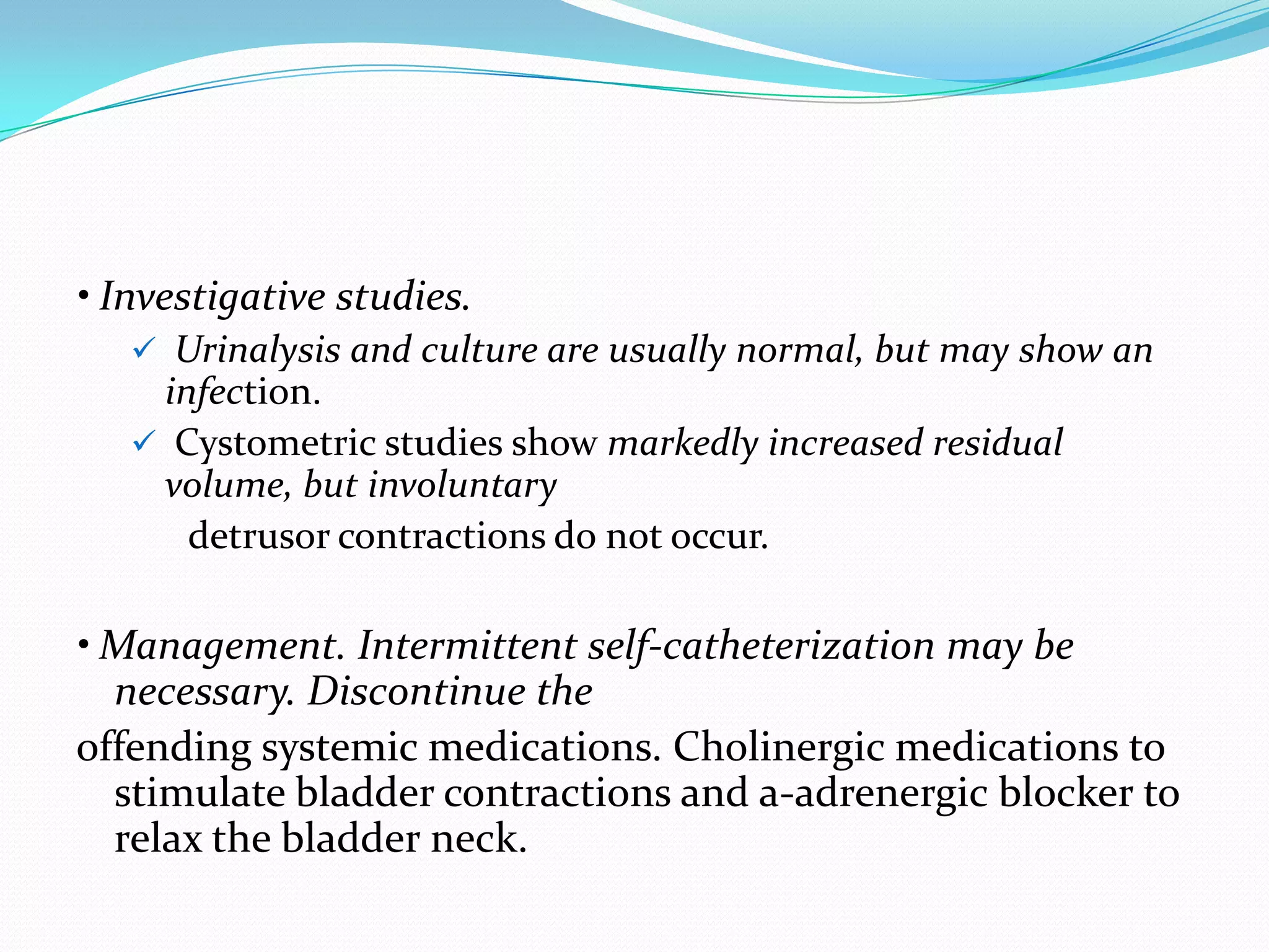 Clinical approach to urinary incontinence | PPTX