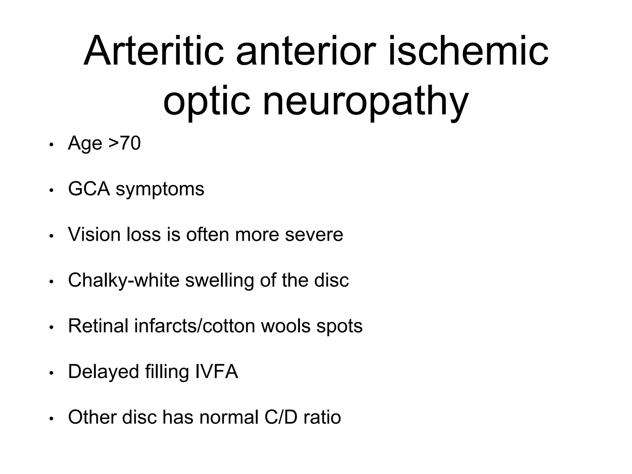 Clinical approach to acute vision loss | PPTX