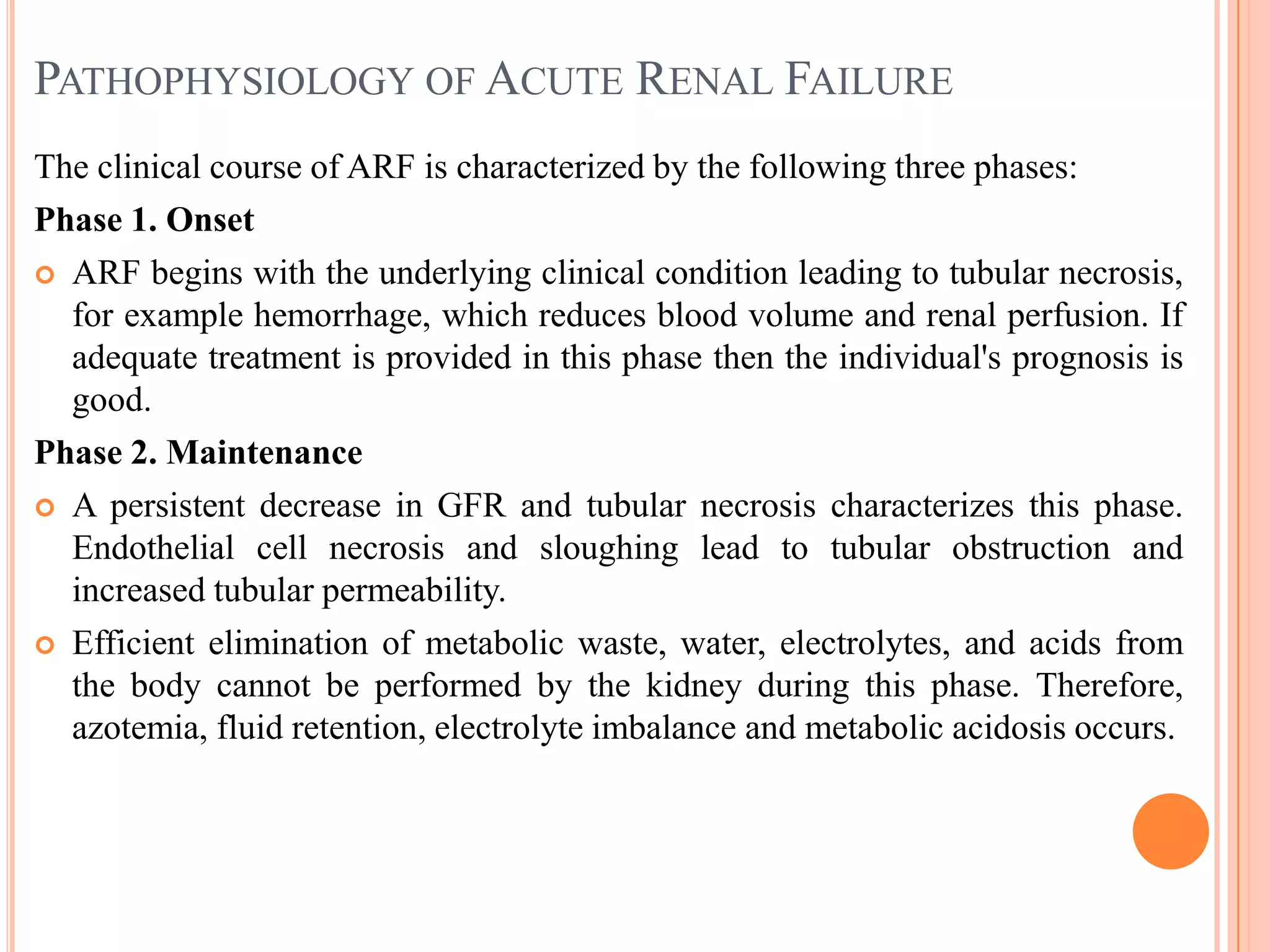 Acute and Chronic Renal Failure. Easy Slides. | PPTX