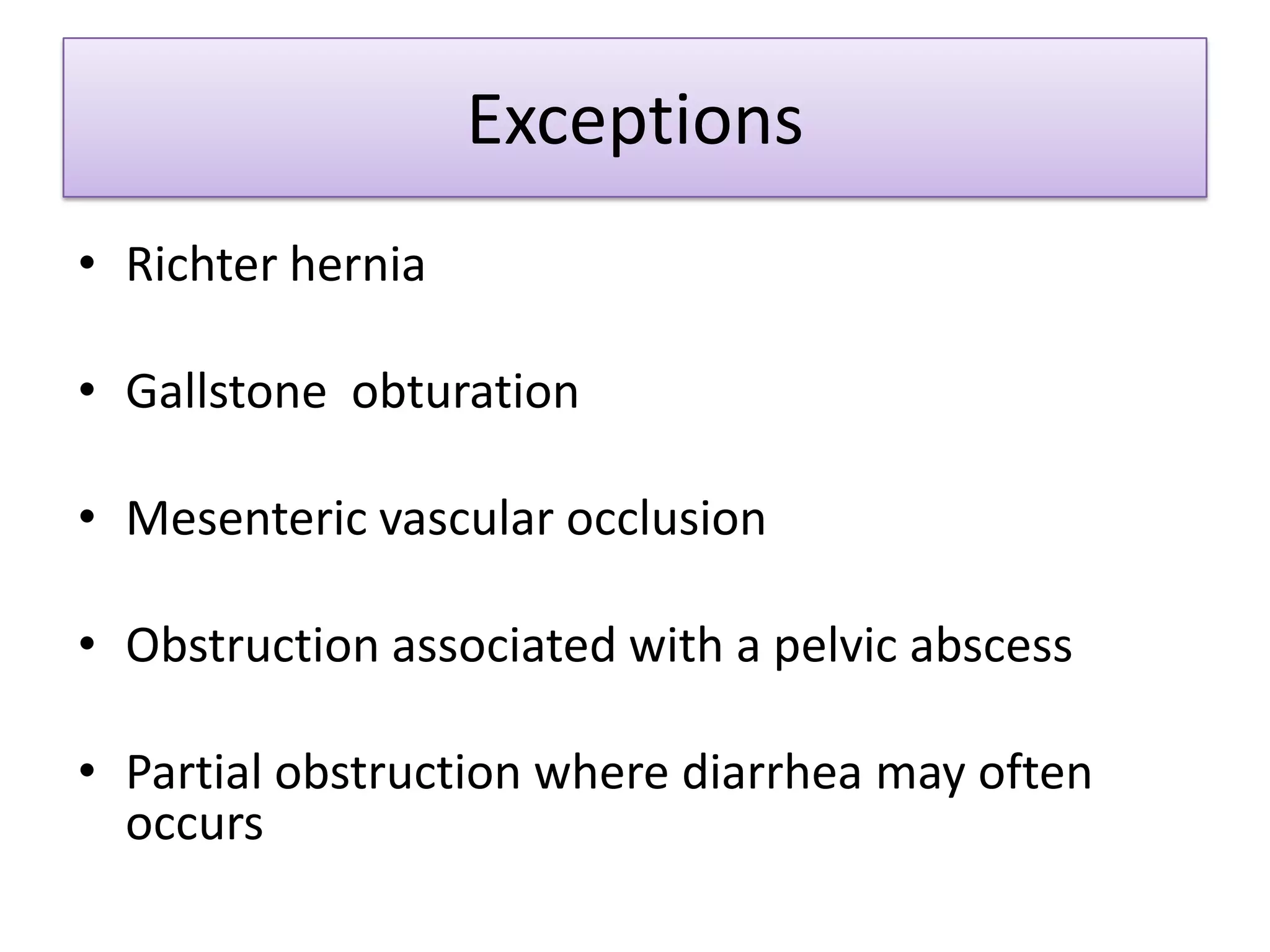Clinical aspect of intestinal obstruction Ritasman Baisya Medical ...