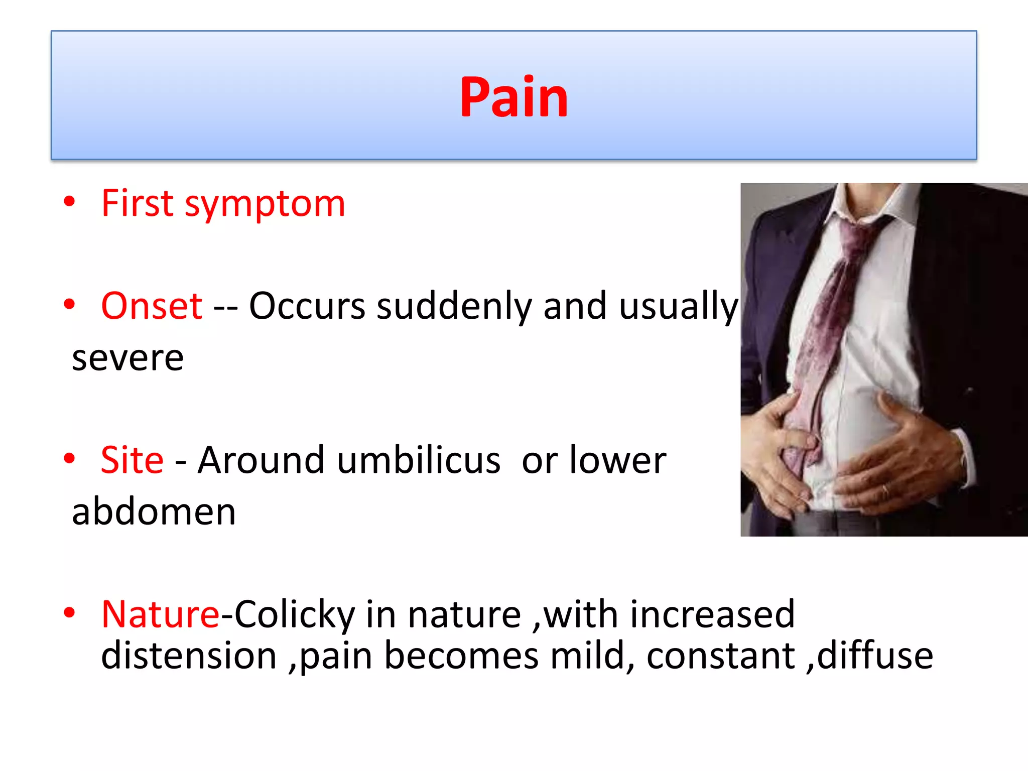 Clinical aspect of intestinal obstruction Ritasman Baisya Medical ...