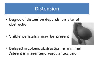 Clinical aspect of intestinal obstruction Ritasman Baisya Medical ...
