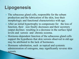 Clinical aspects and molecular diagnostics of skin aging | PPTX