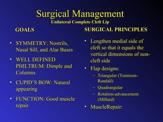 Clinical aspects of cleft lip & palate reconstruction | PPT