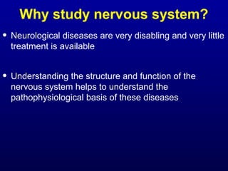 Clinical aspects of the nervous system | PPT