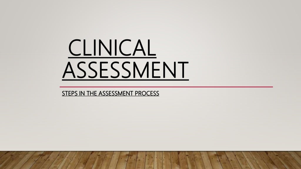 Clinical Assessment clinical-assessment