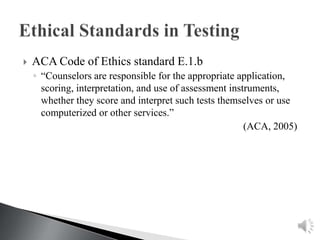 Clinical assessment: legal and ethical issues | PPTX