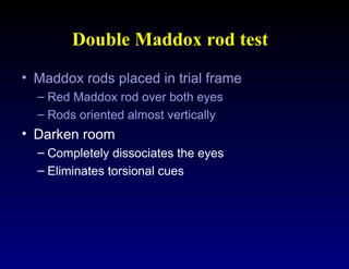 Clinical Assessment of Strabismus and evaluation technique | PPT