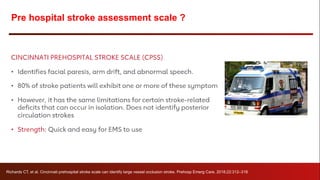 Clinical Assessment of stroke and stroke scale 20.7.25.pptx