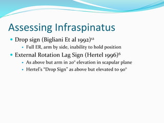 Clinical assessment of the rotator cuff david copas | PPT