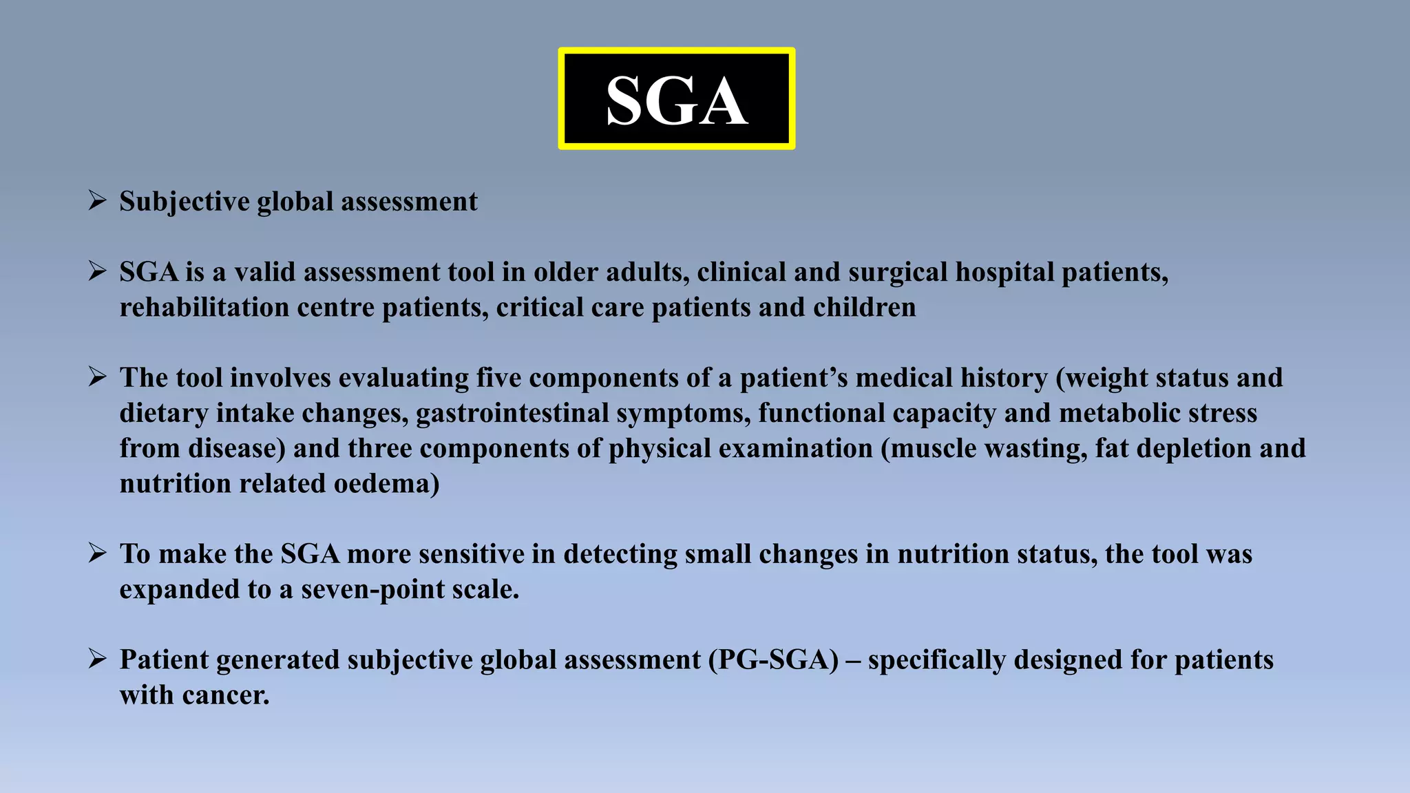 Clinical assessment tools in hospitals | PPTX
