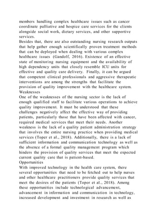 Clinical Assignment Quality Improvement Final Project Goal | DOCX
