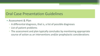 Clinical Documentation (assignments’ guidelines) | PPT