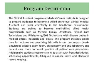 Clinical Assistant | PDF